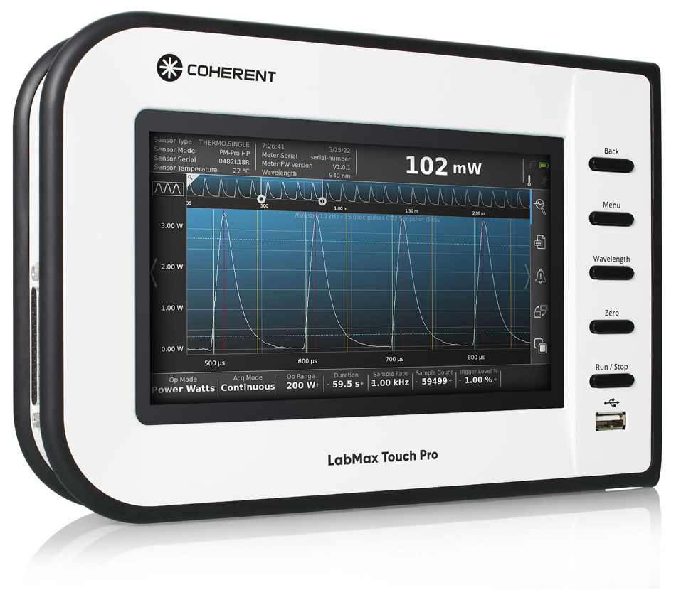 Introducing Coherent LabMax Touch Pro Laser Meter | Coherent
